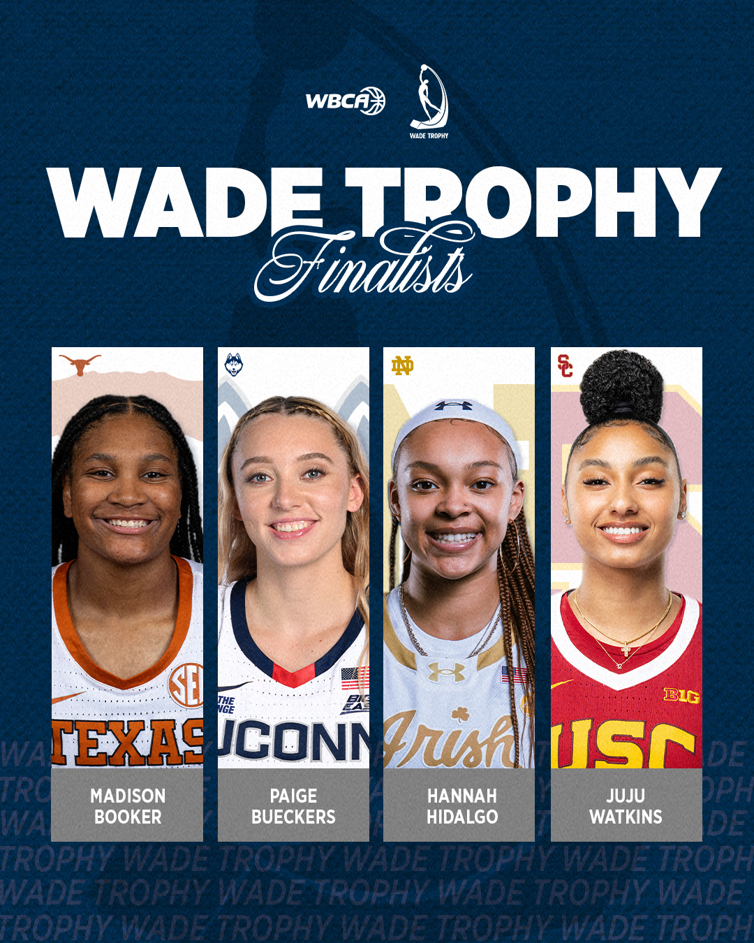 WBCA names finalists for 2025 Wade Trophy, Coaches’ All-America - WBCA