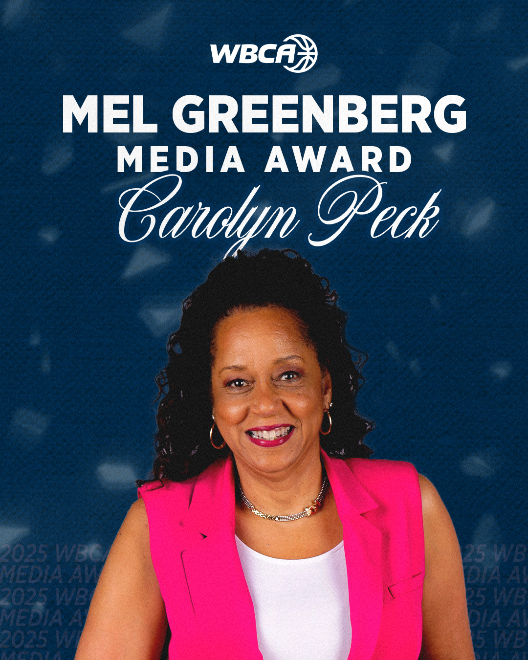 ESPN basketball analyst Carolyn Peck receives 2025 WBCA Mel Greenberg Media Award - WBCA